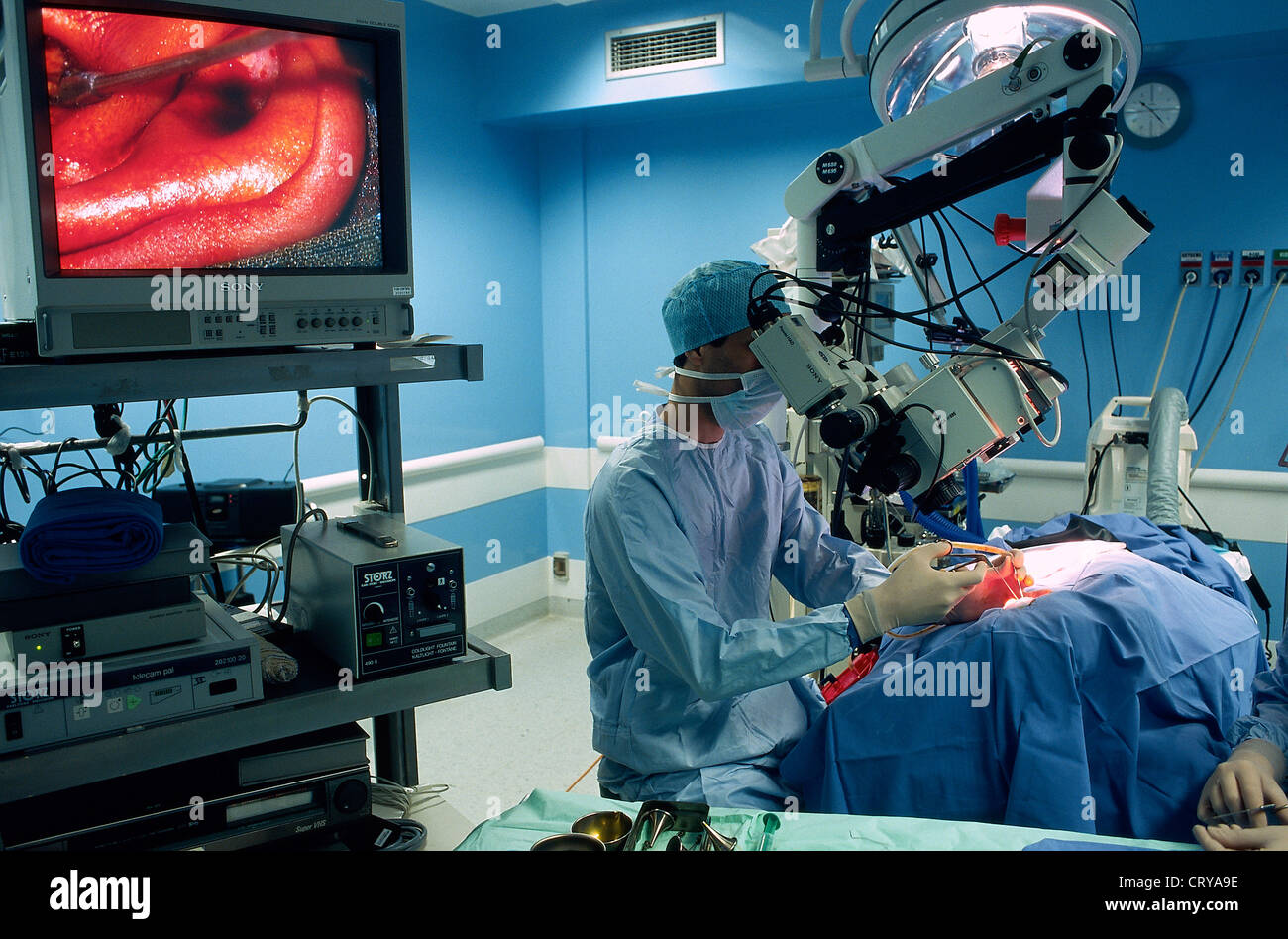 Ear endoscopy hi-res stock photography and images - Alamy