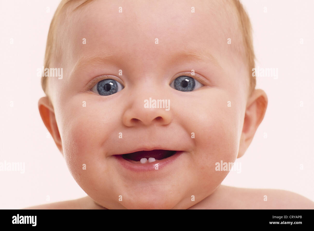 PORTRAIT OF AN INFANT Stock Photo - Alamy