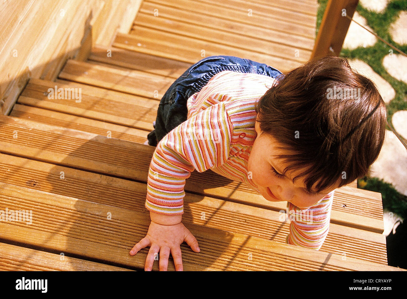 Infant walking stairs hi-res stock photography and images - Alamy