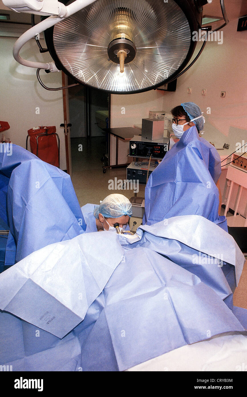 UTERUS, ENDOSCOPY EXAMINATION Stock Photo - Alamy