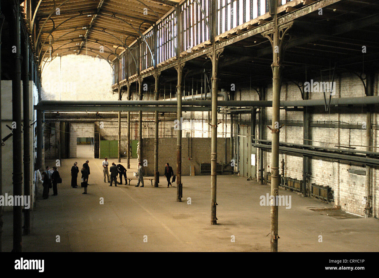 Cattle slaughter hall, Berlin-Prenzlauer Berg Stock Photo - Alamy