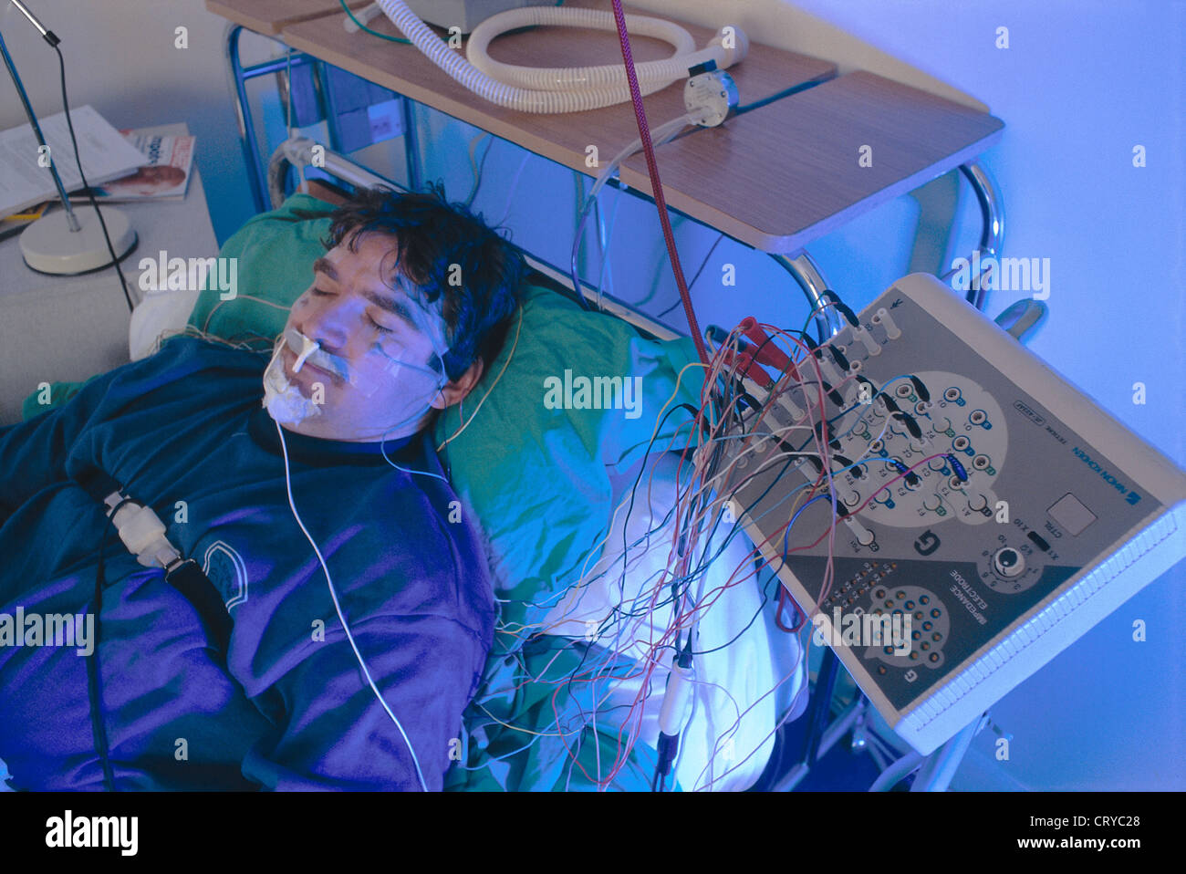 STUDY OF SLEEP Stock Photo - Alamy