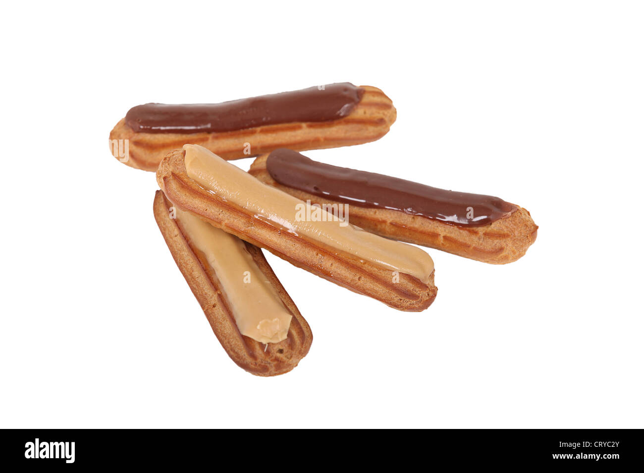 Selection eclairs hi-res stock photography and images - Alamy