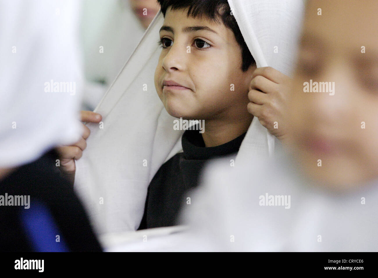 Portrait veiled girl school in hi-res stock photography and images - Alamy