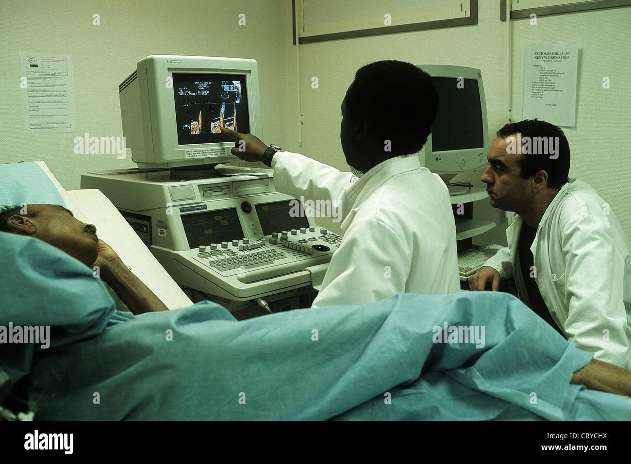 Heart sonography result hi-res stock photography and images - Alamy