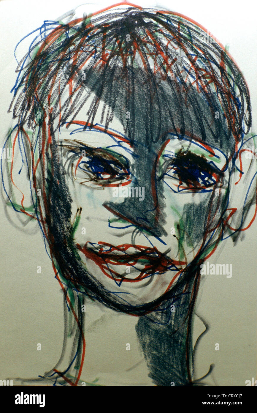 Schizophrenic Self Portrait