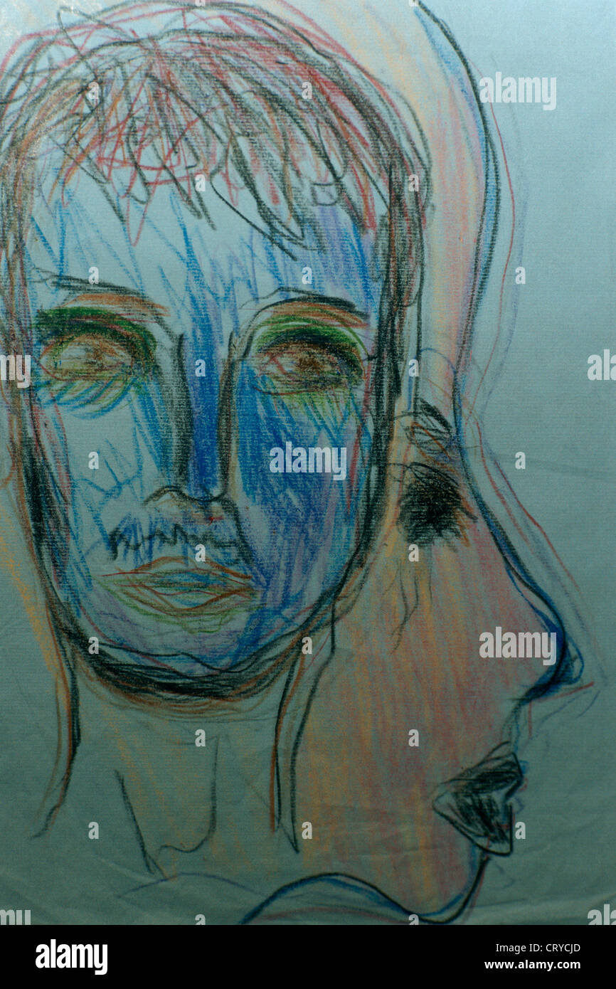 Schizophrenic Self Portrait