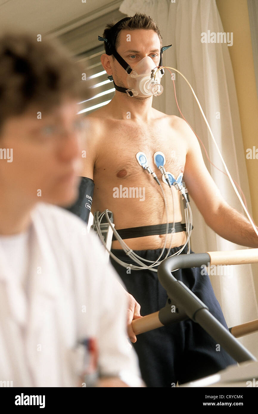 STRESS TEST, MAN Stock Photo - Alamy