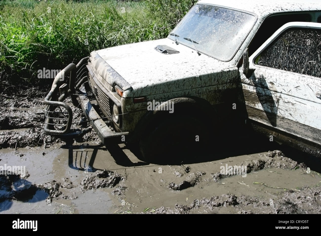 Rally car mud spray hi-res stock photography and images - Alamy