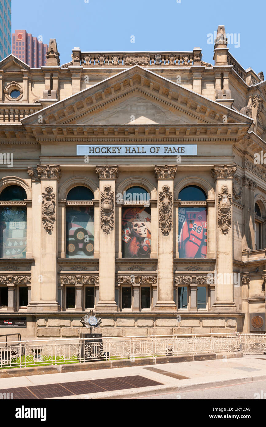 Hockey Hall of fame, Toronto Stock Photo - Alamy