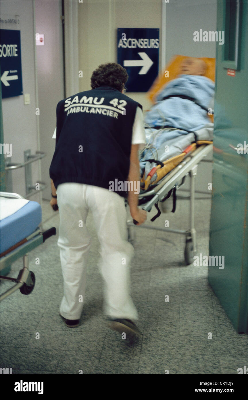 EMERGENCY CASE, HOSPITAL Stock Photo - Alamy