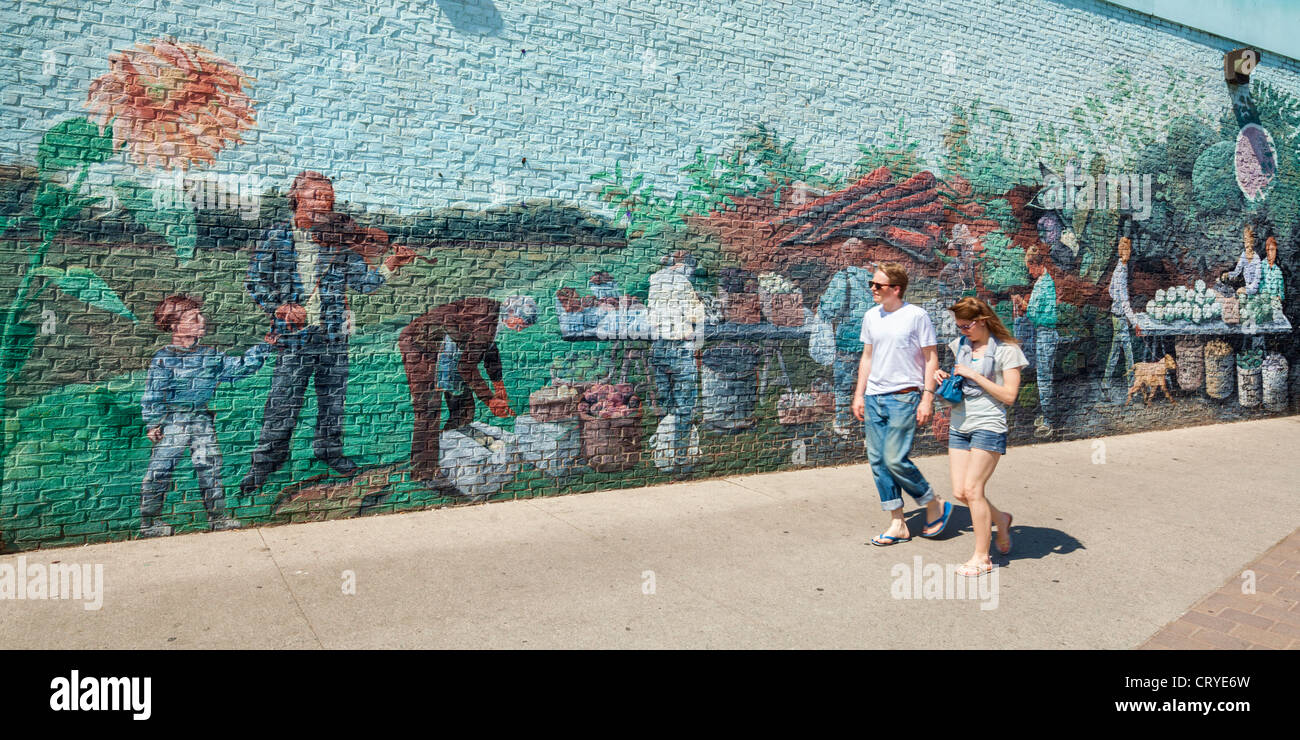 St lawrence market north mural hi-res stock photography and images - Alamy