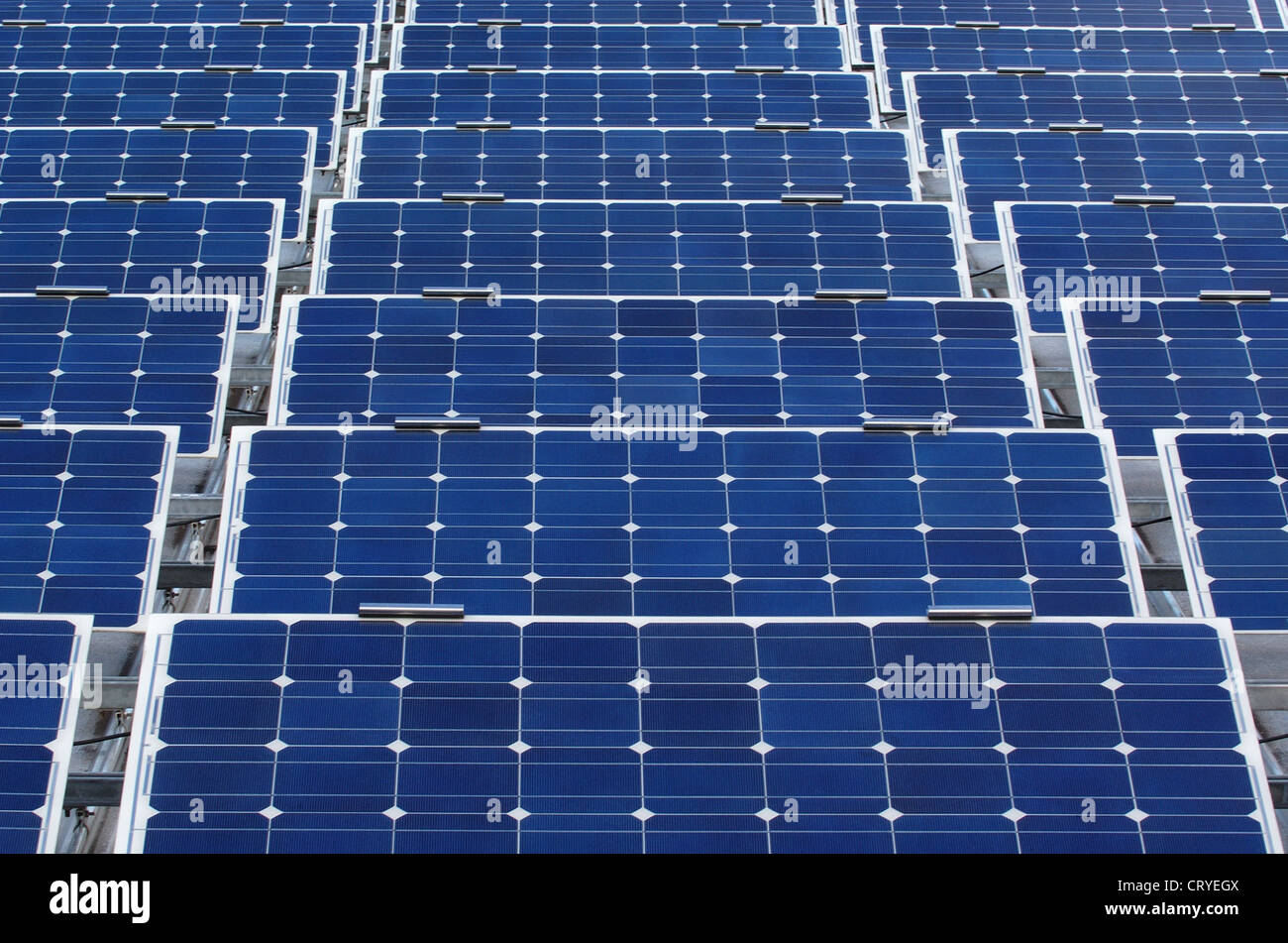 Solar power plant in Freiburg Stock Photo - Alamy