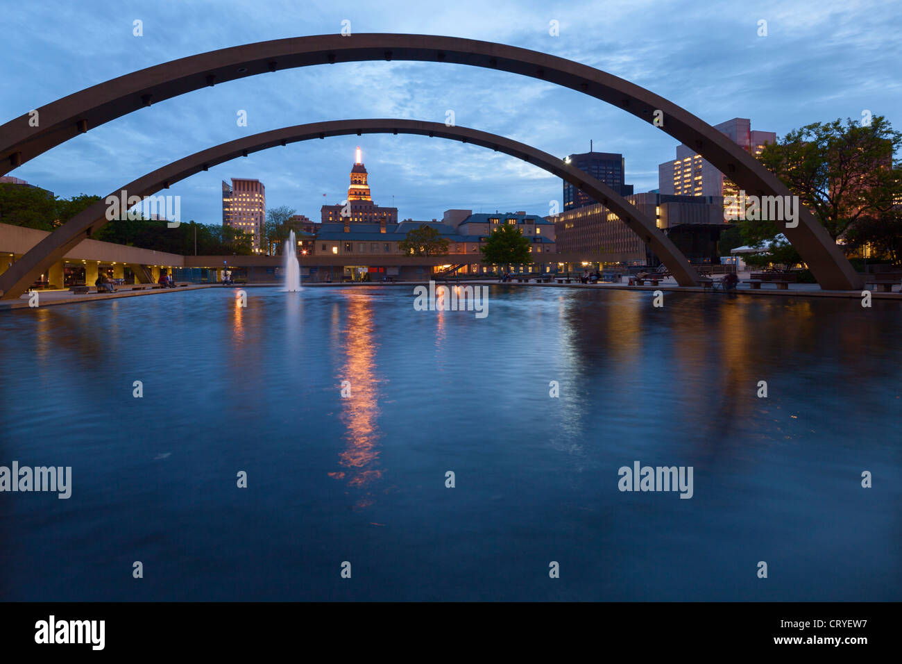 freedom arch, Toronto Stock Photo - Alamy