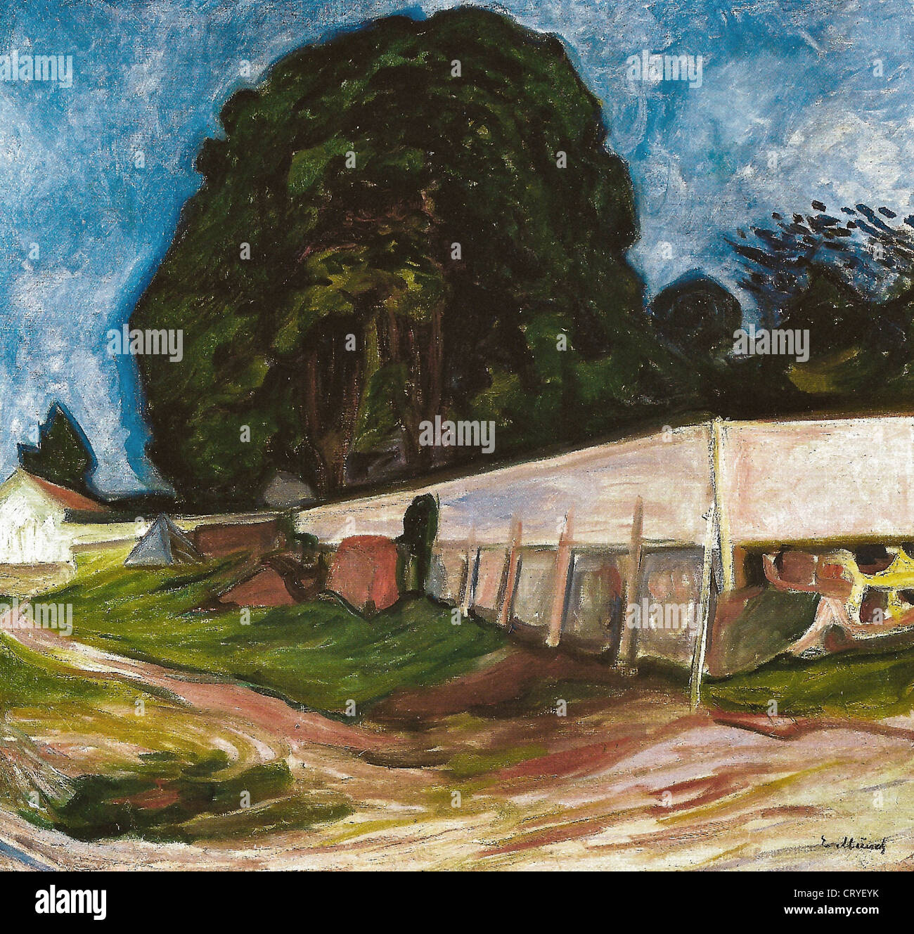 Edvard Munch Summer Night at Aasgaardstrand 1904 XIX th century Orsay ...