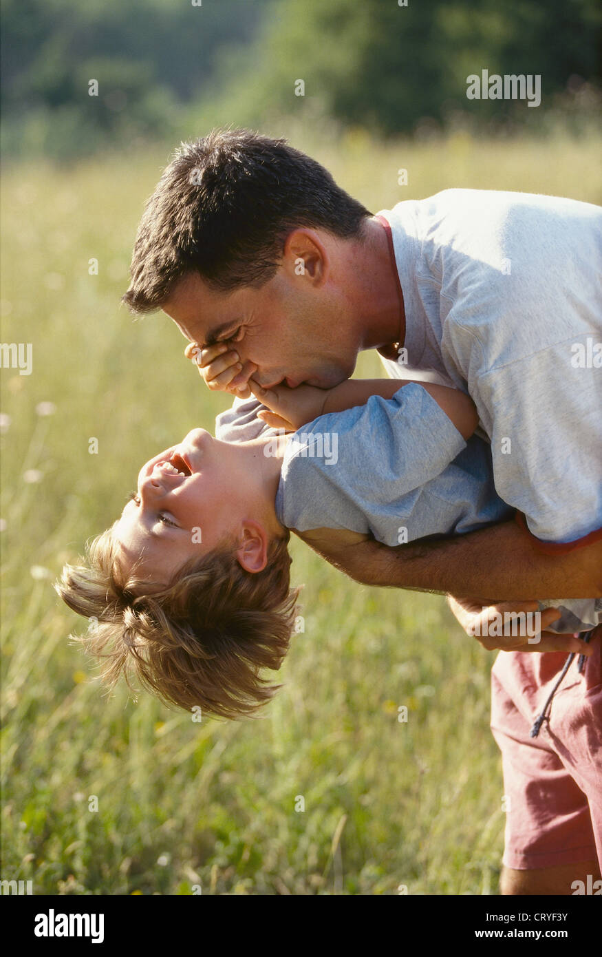 FATHER & CHILD Stock Photo - Alamy