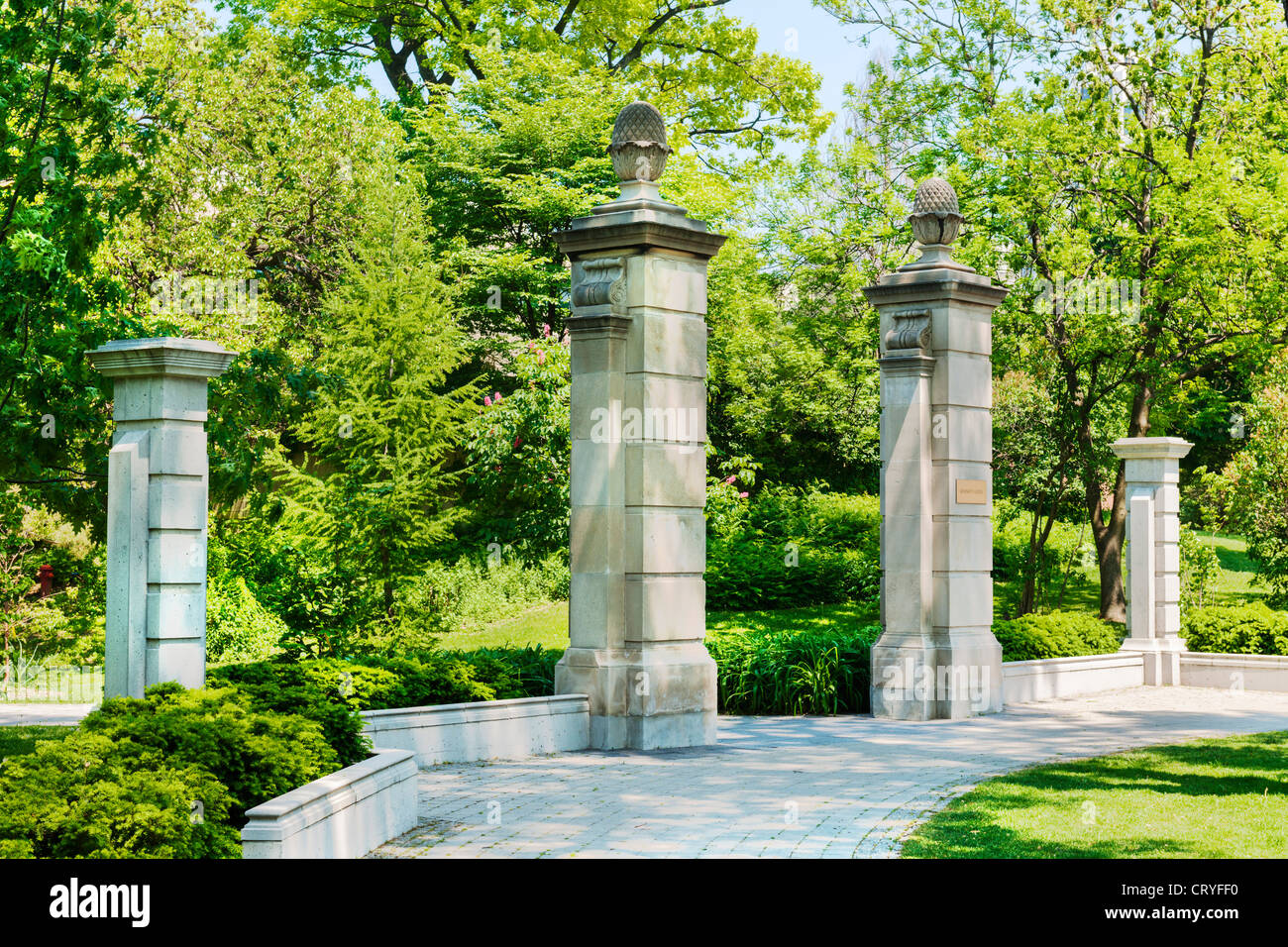 Gates With Columns High Resolution Stock Photography and Images - Alamy