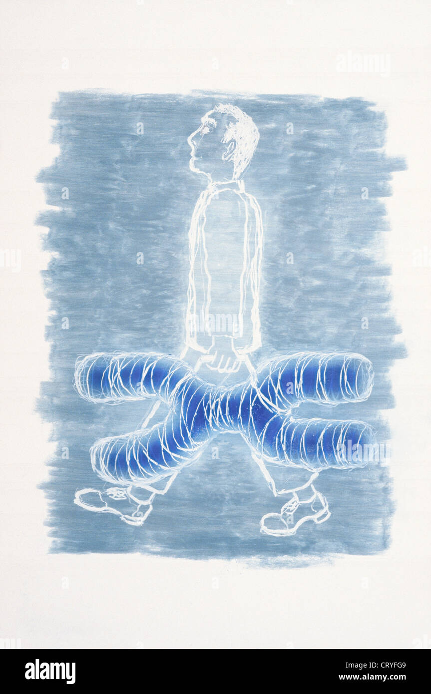 Chromosomes man hi-res stock photography and images - Alamy