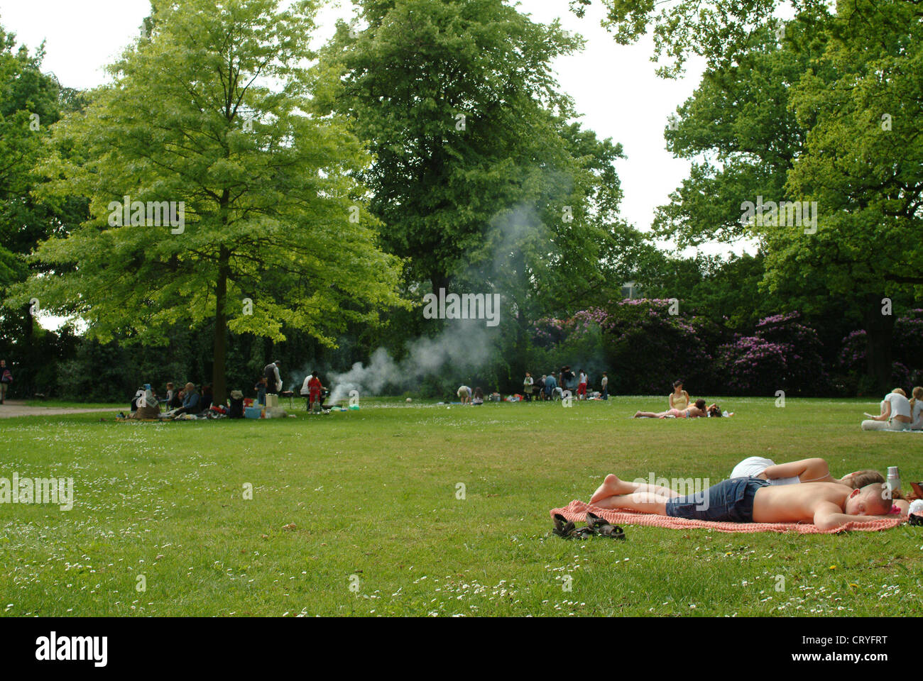 Hindenburg park hi-res stock photography and images - Alamy