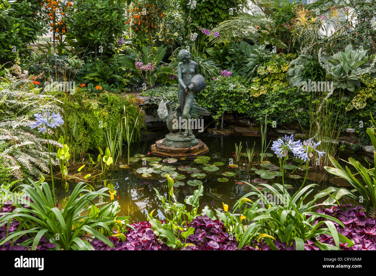 Allan Gardens Palm House Conservatory, Toronto Stock Photo - Alamy