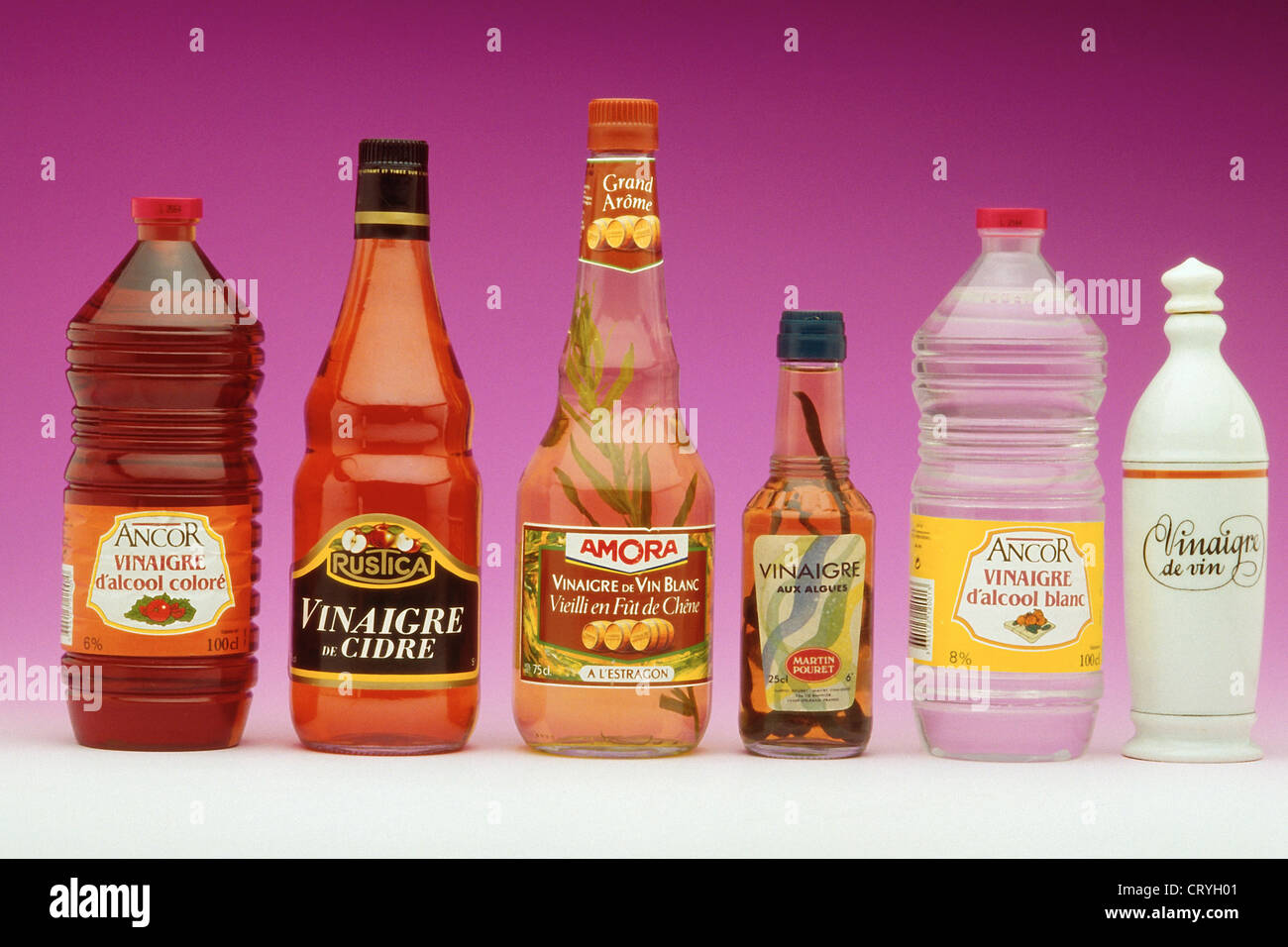 Vinegar varieties hi-res stock photography and images - Alamy