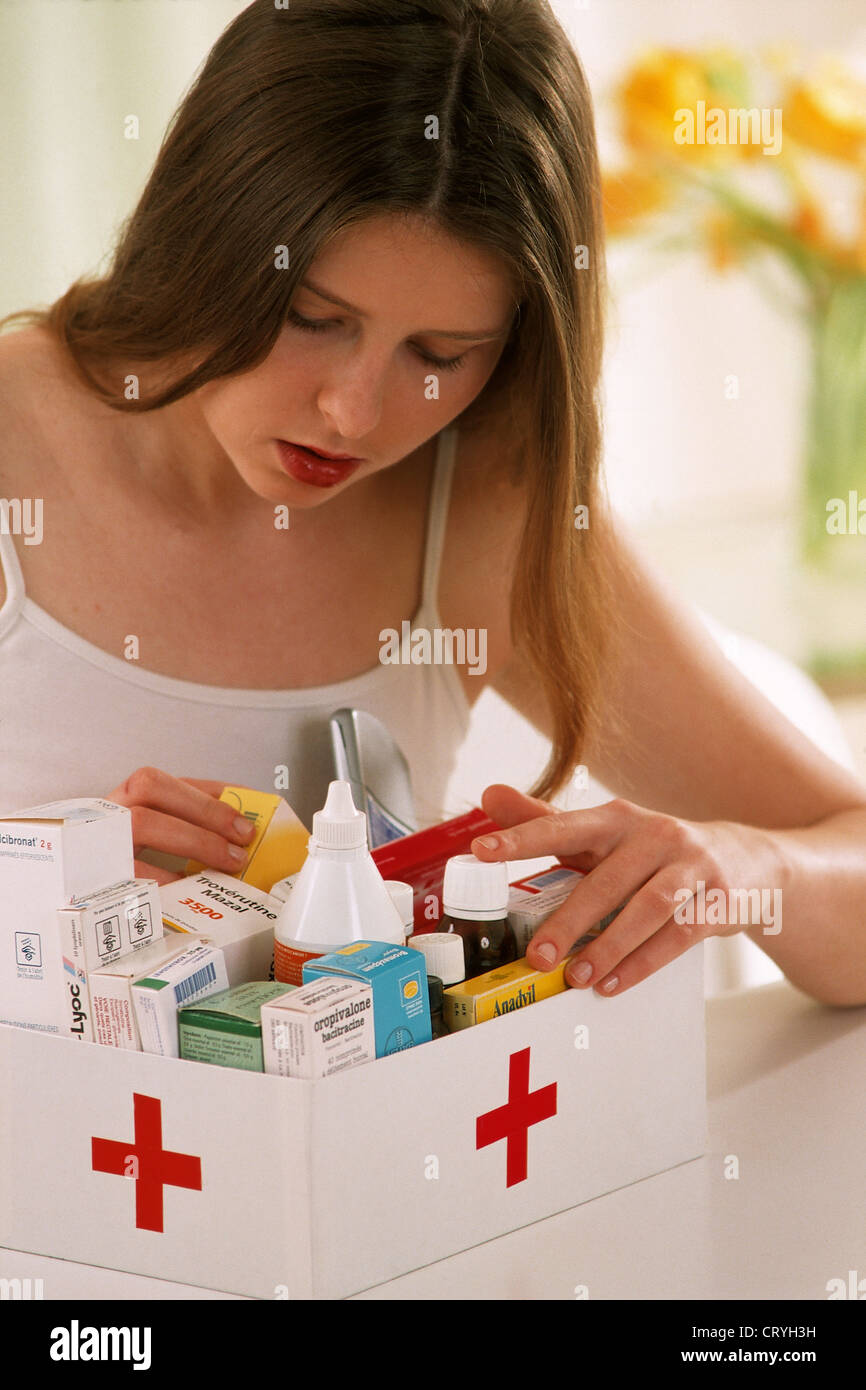 FIRST AID KIT Stock Photo - Alamy