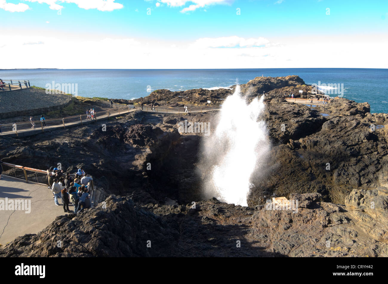 Kiama Blowhole, New South Wales, Australia Stock Photo - Alamy