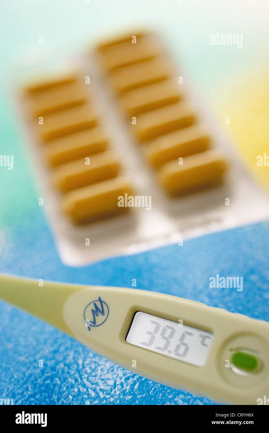 Fever thermometer medical instruments hi-res stock photography and ...