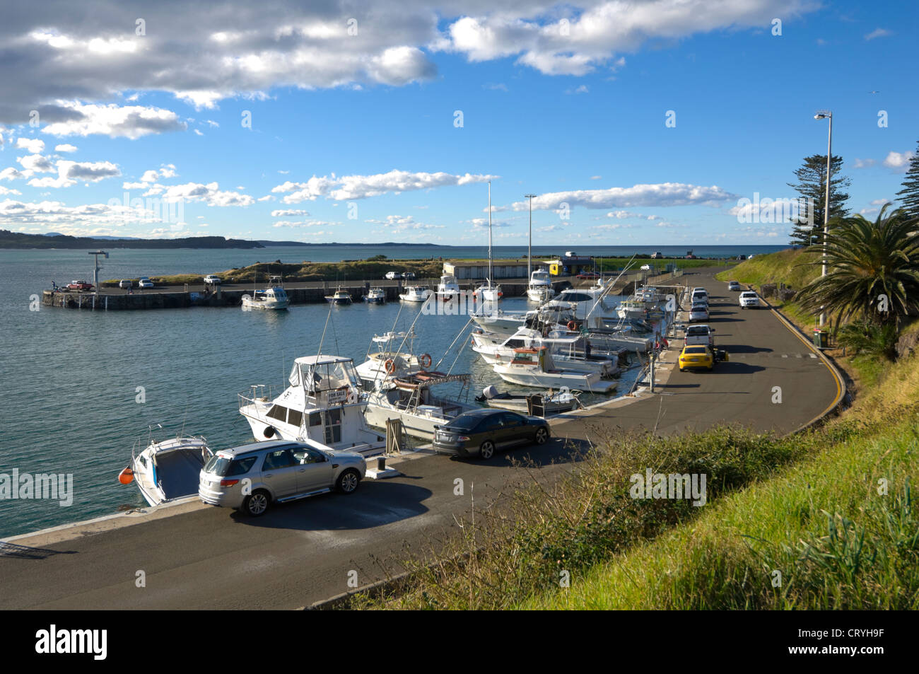 Fishing boats harbour australia hi-res stock photography and images - Alamy