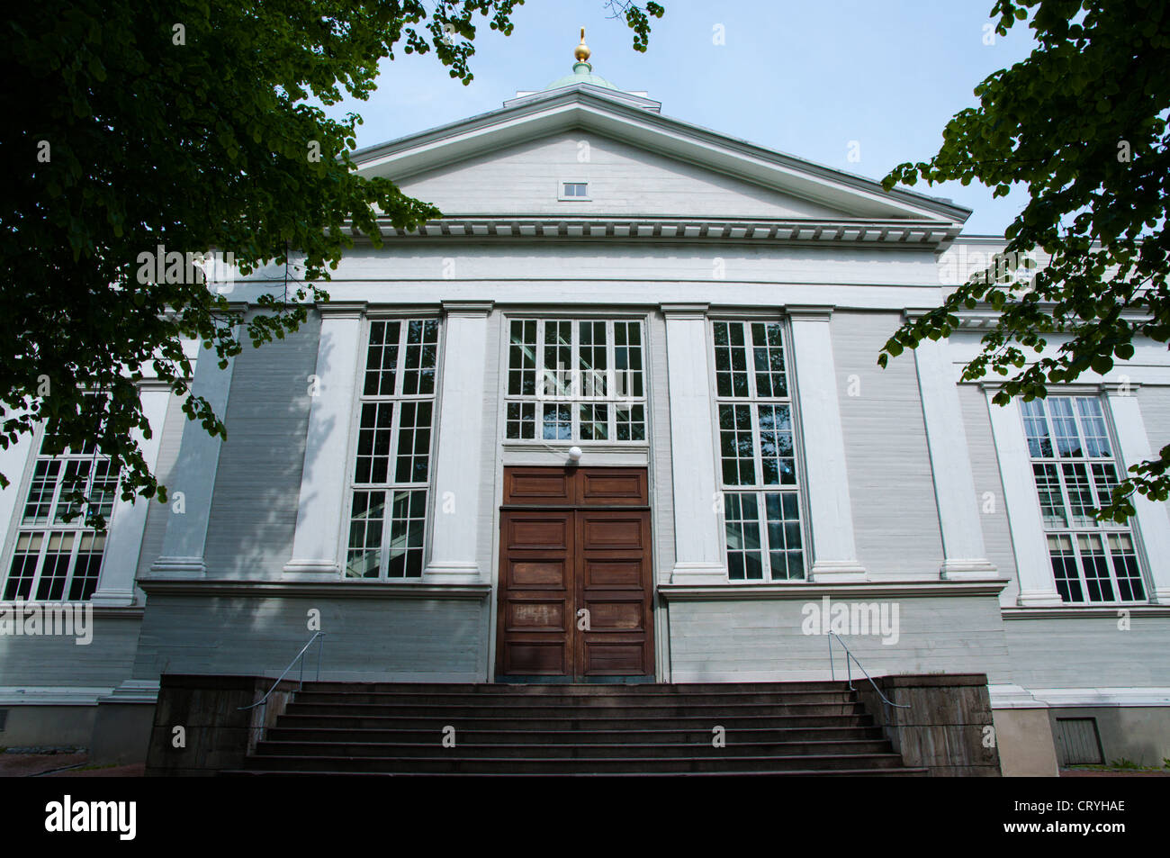 Vanha Kirkko the Old Church (1826) by Carl Ludvig Engel in Vanha ...