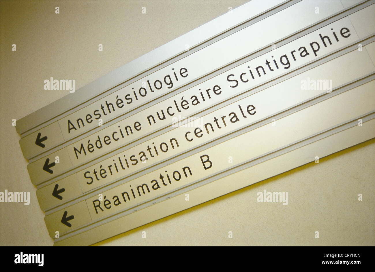 SYMBOL OF A HOSPITAL Stock Photo - Alamy