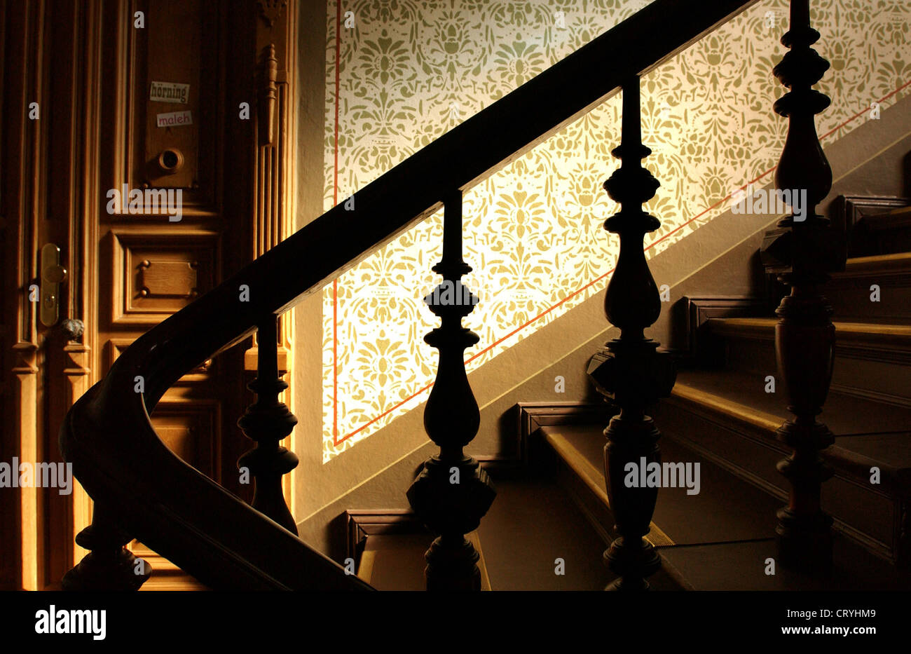 Staircase in the old building Stock Photo - Alamy