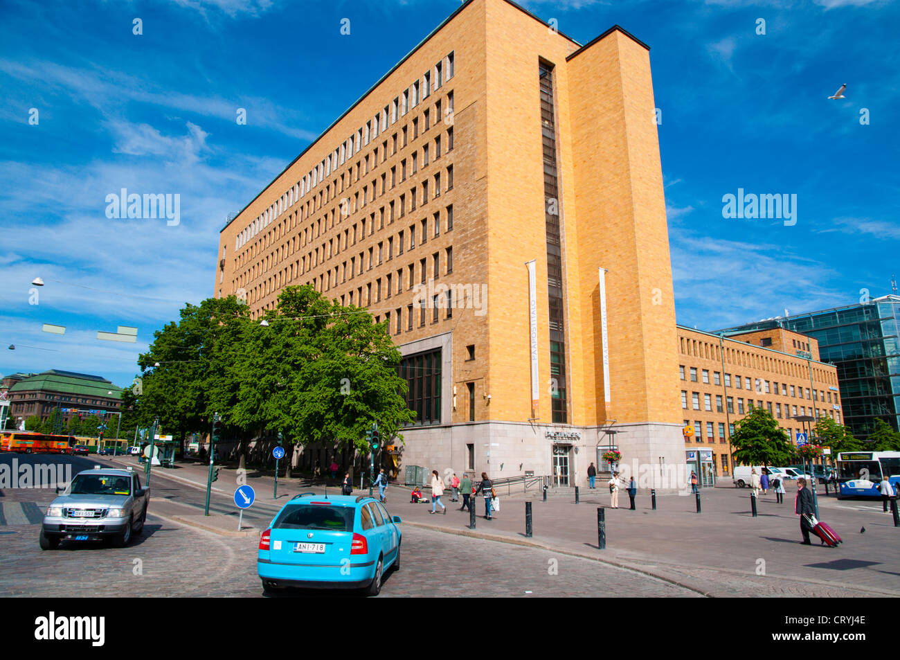 Postitalo (1938) the Functionalist style main post office building ...