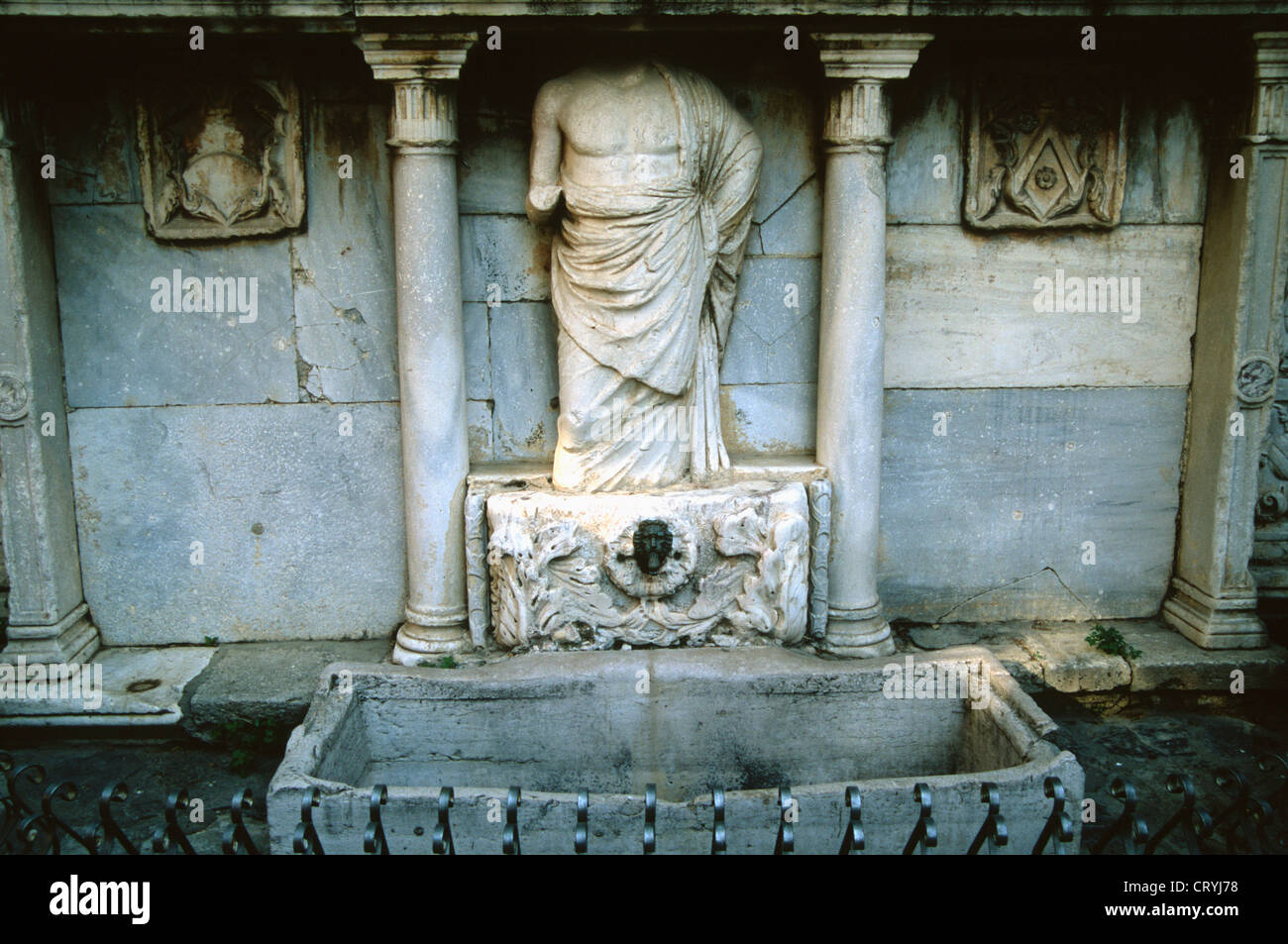 Greece, Crete, Iraklion, Bembo Fountain Stock Photo - Alamy