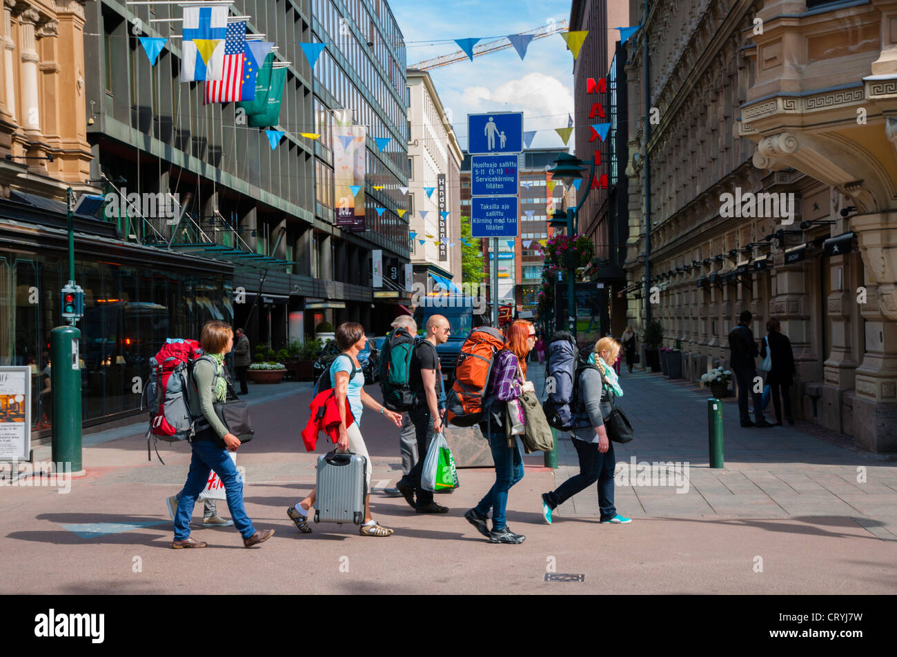 Finland City Street