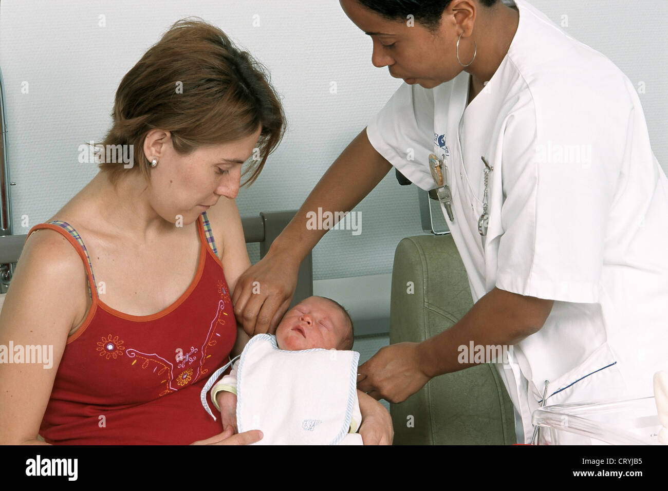 Patient bibs hi-res stock photography and images - Alamy