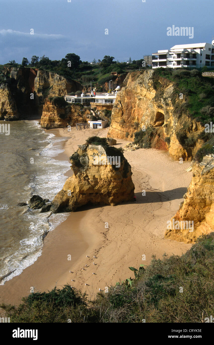 Portugal, Algarve, Lagos, cliffs, beach Stock Photo - Alamy