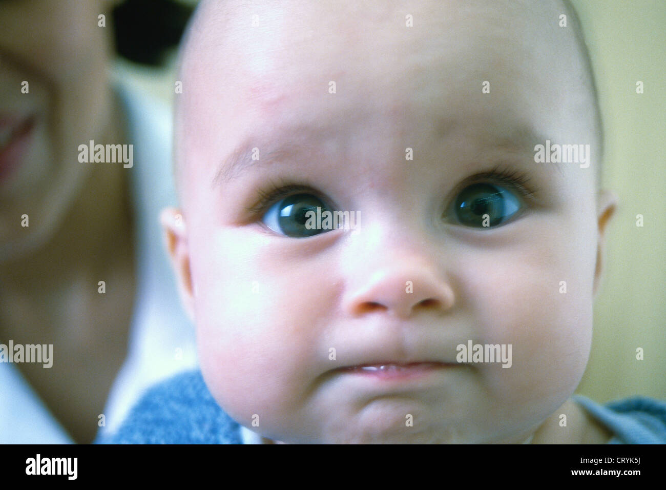 PORTRAIT OF AN INFANT Stock Photo - Alamy