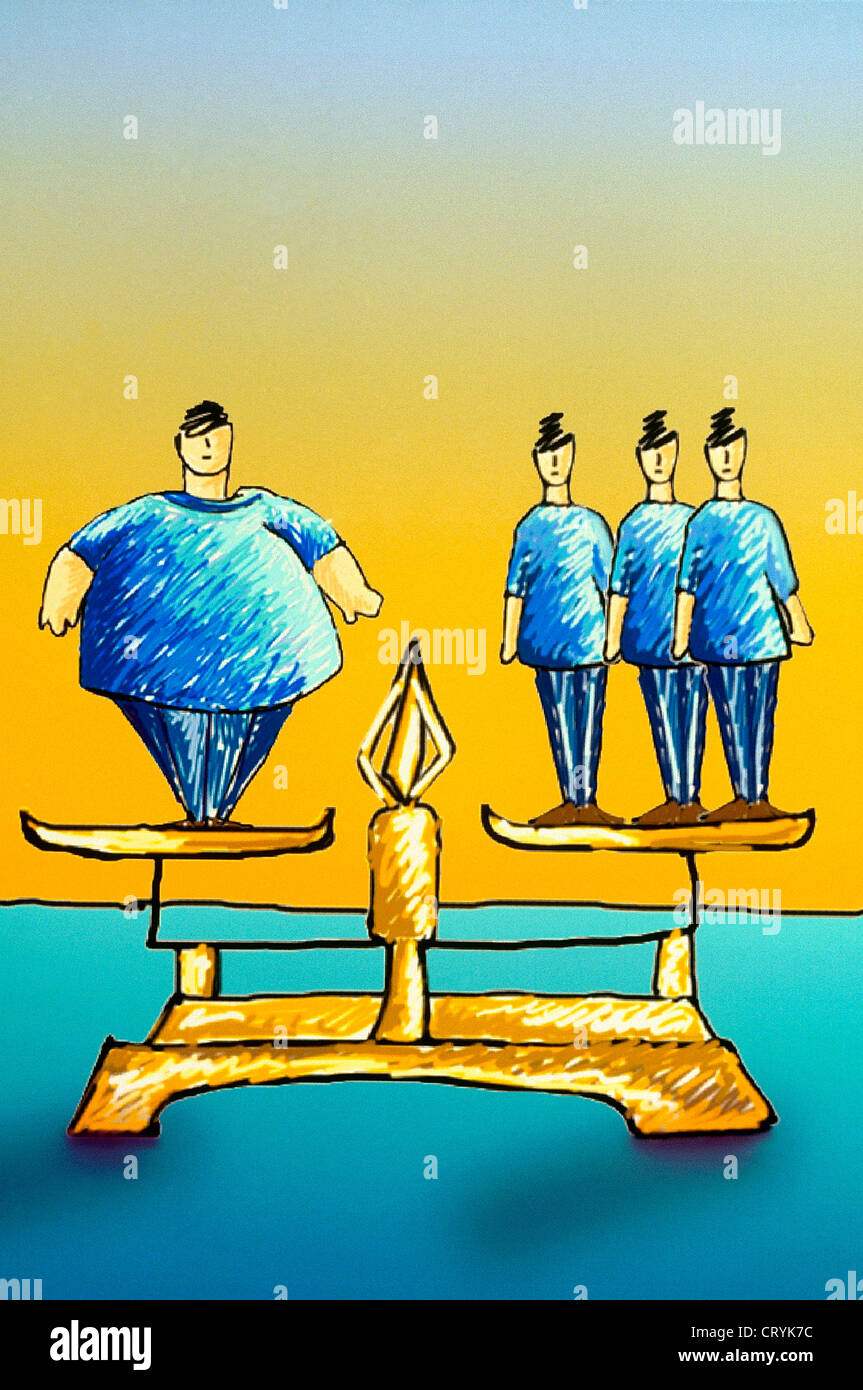 Work art person obesity hi-res stock photography and images - Alamy