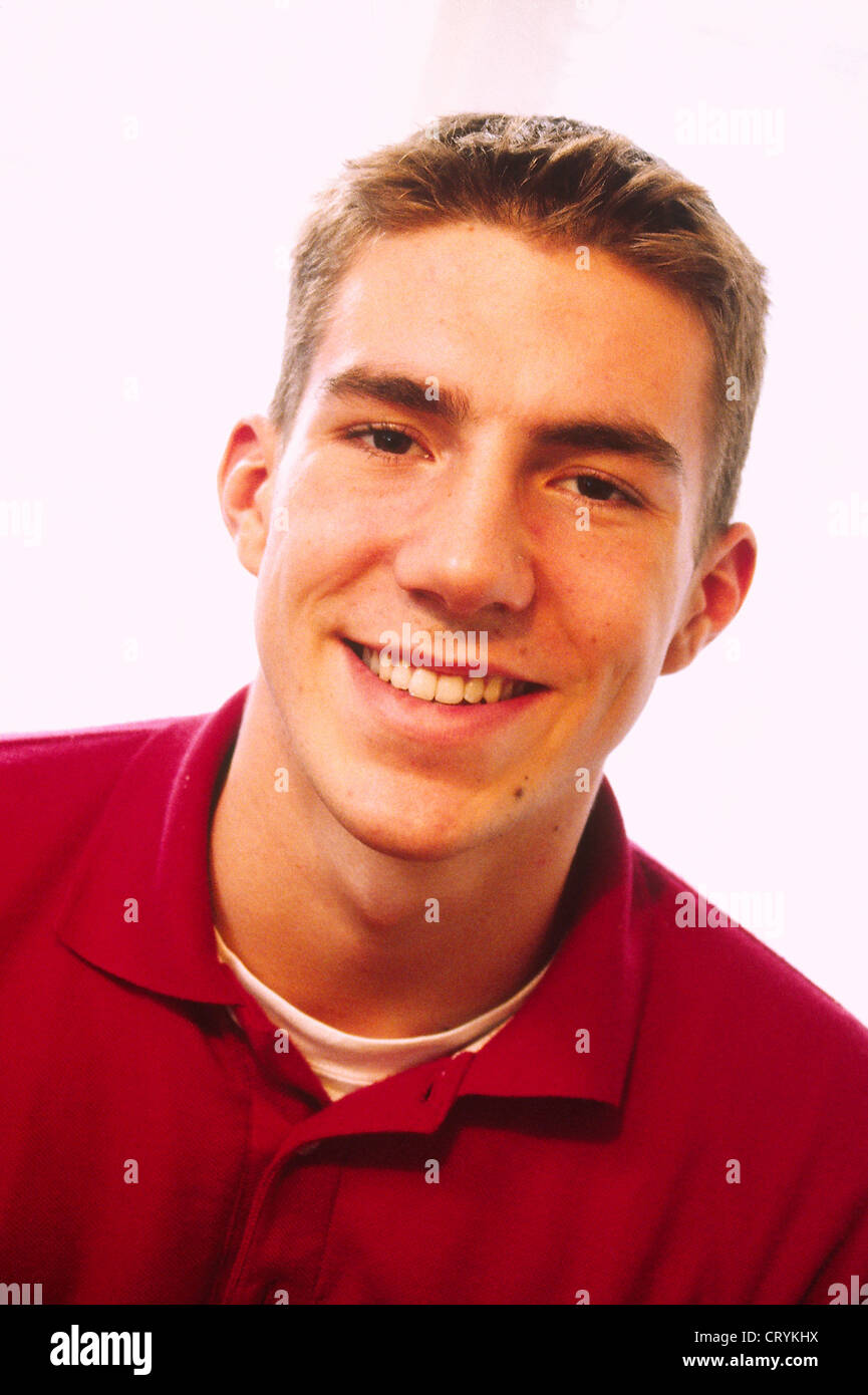 PORTRAIT OF ADOLESCENT BOY Stock Photo - Alamy PORTRAIT OF ADOLESCENT BOY Stock Photo - Alamy
