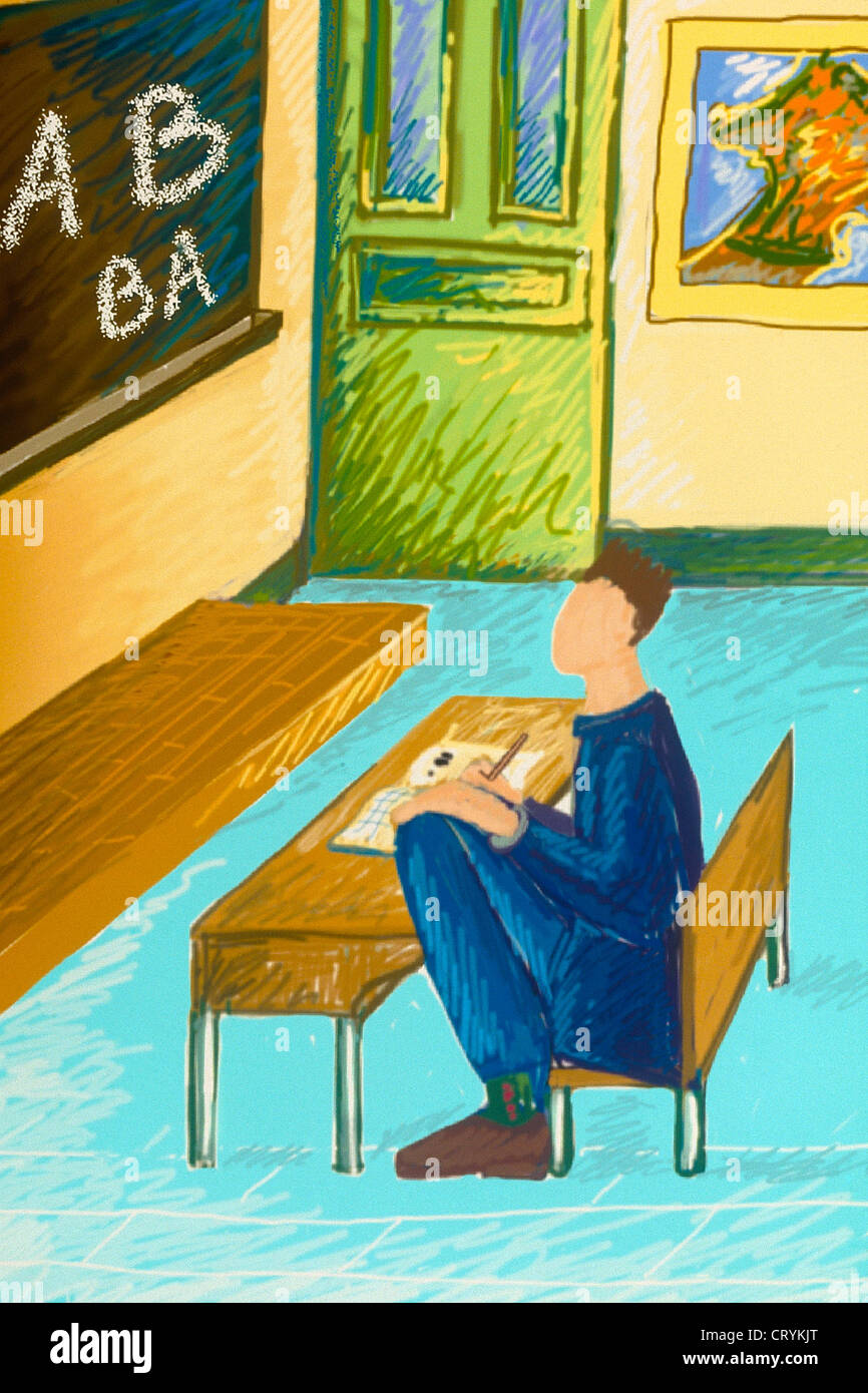 Illiteracy concept hi-res stock photography and images - Alamy