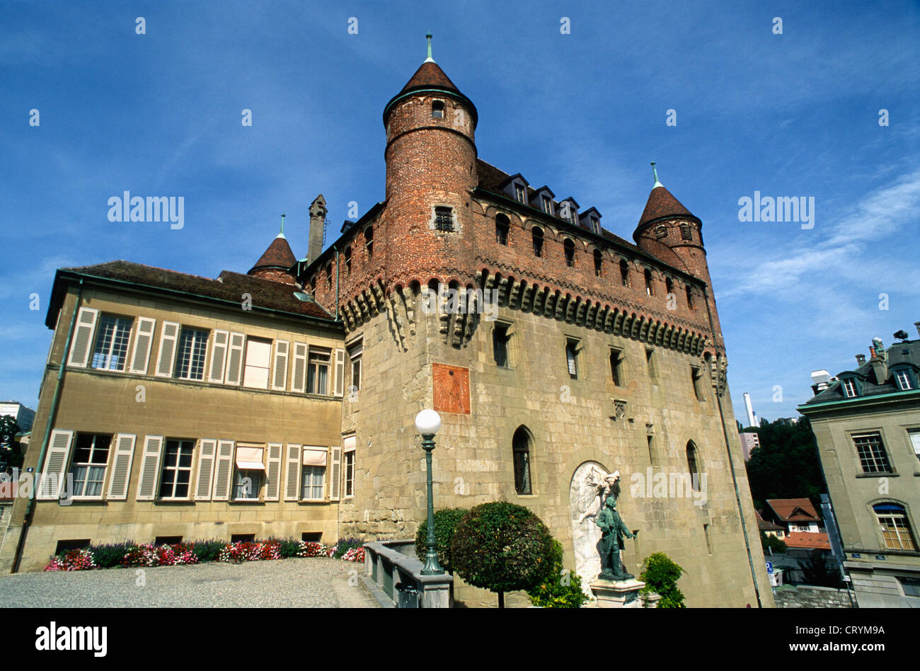 Switzerland lausanne castle st marie hi-res stock photography and ...
