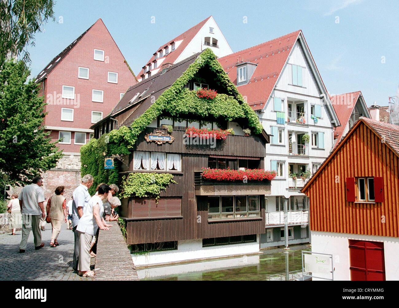The fishing district in the Old Town of Ulm Stock Photo - Alamy