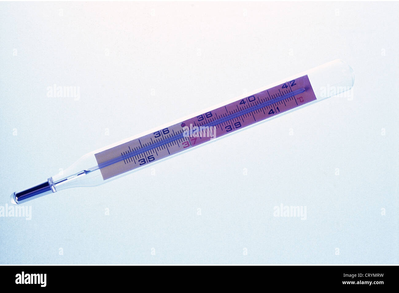 Graduated glass thermometer hi-res stock photography and images - Alamy