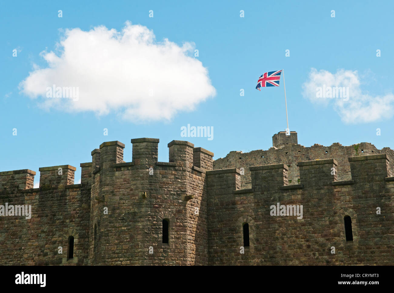 Cardiff wales flag hi-res stock photography and images - Alamy
