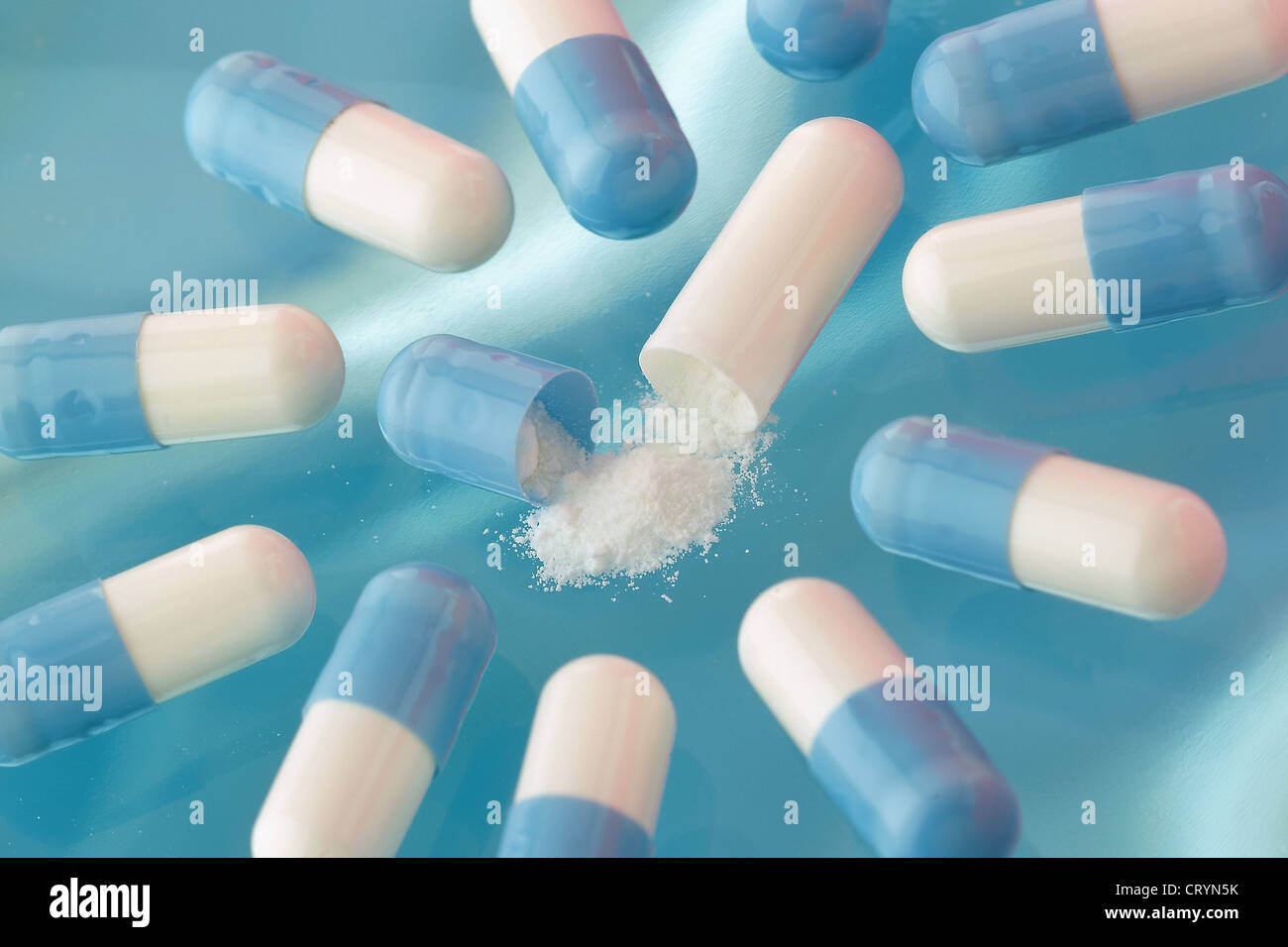 A CAPSULE-FORM DRUG Stock Photo - Alamy