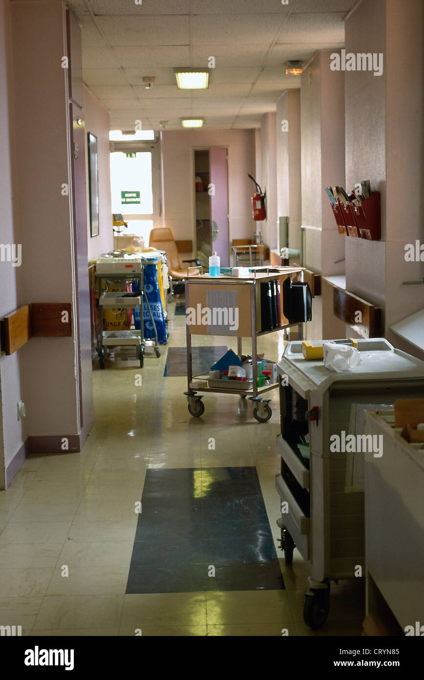 INTERIOR OF A HOSPITAL Stock Photo - Alamy