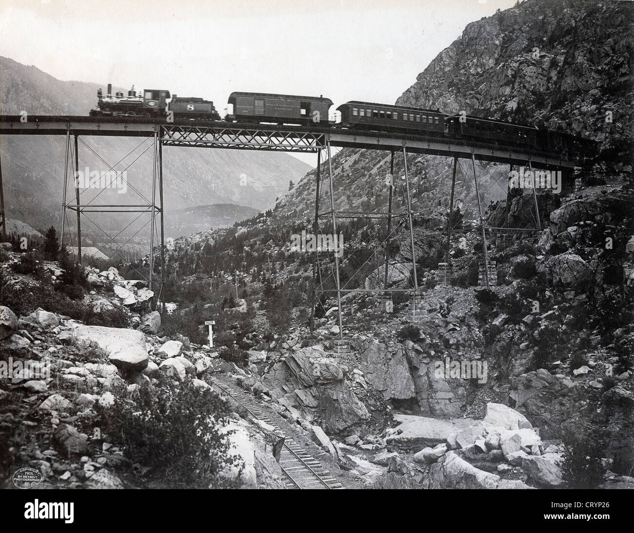 Union pacific railroad 19th century hi-res stock photography and images ...