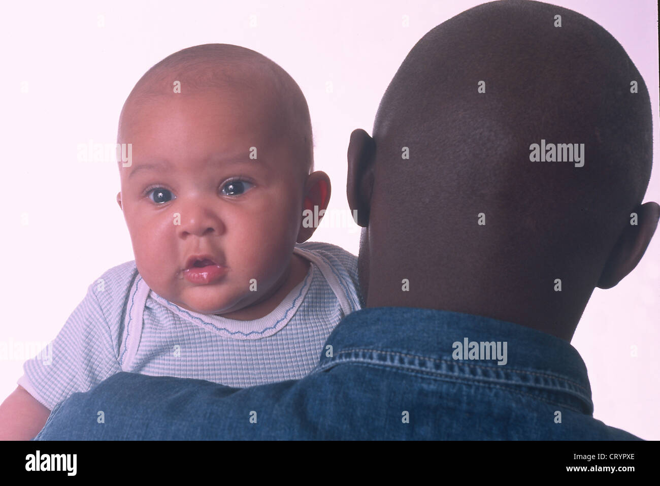 FATHER & INFANT Stock Photo - Alamy