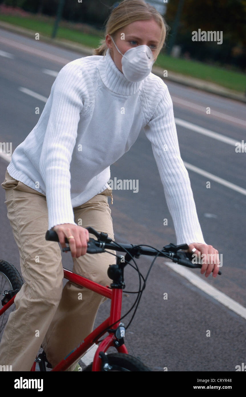 PROTECTION AGAINST AIR POLLUTION Stock Photo - Alamy